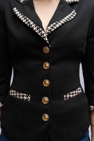 Soft Blazer Jacket | Vintage Pompoos Designed by HaraldGlockler Soft ...